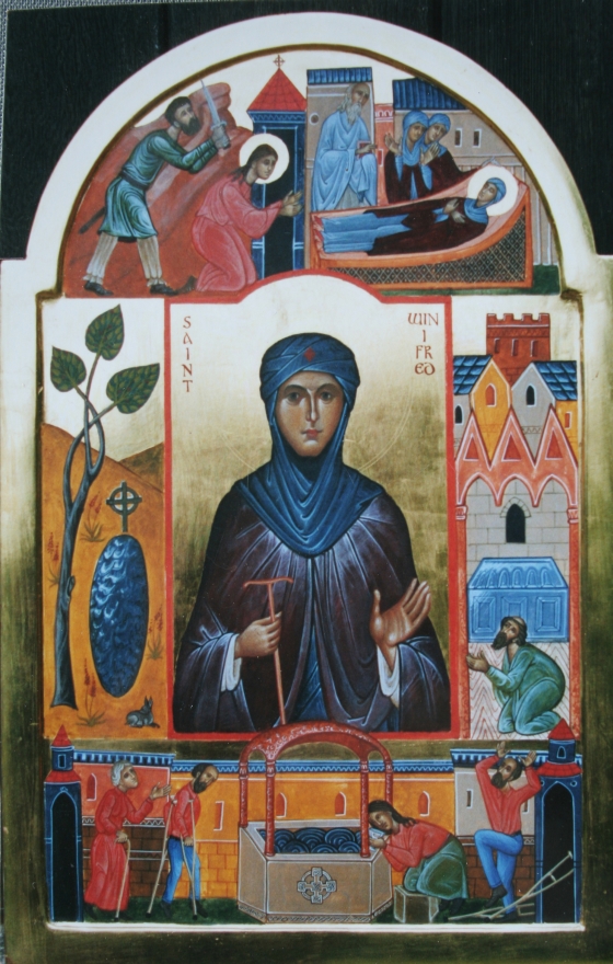Celts to the Creche: St. Winifred of Wales | Saints' Bridge